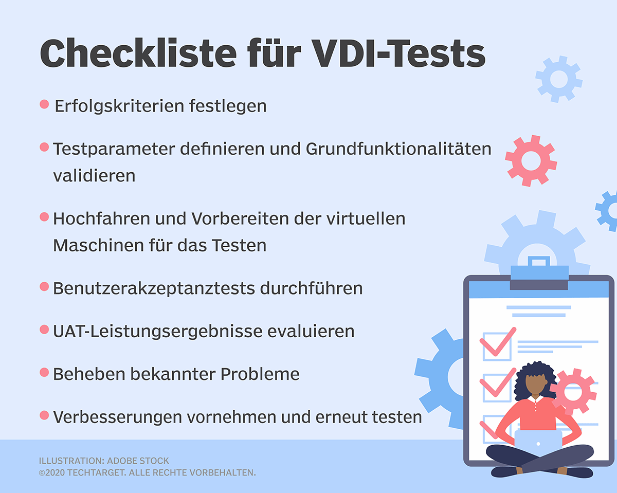 Checkliste: Sieben Schritte für das Testen von VDI | Computer Weekly