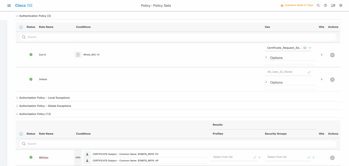 Netzwerkverschlüsselung mit MACsec zwischen Switch und Endgerät ...