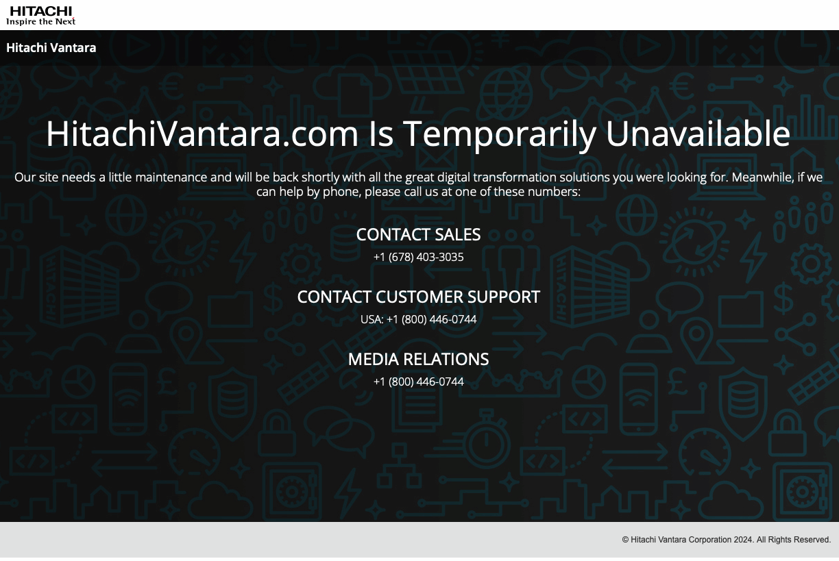 Ransomware-Angriff: Hitachi Vantara nimmt Server offline | Computer Weekly