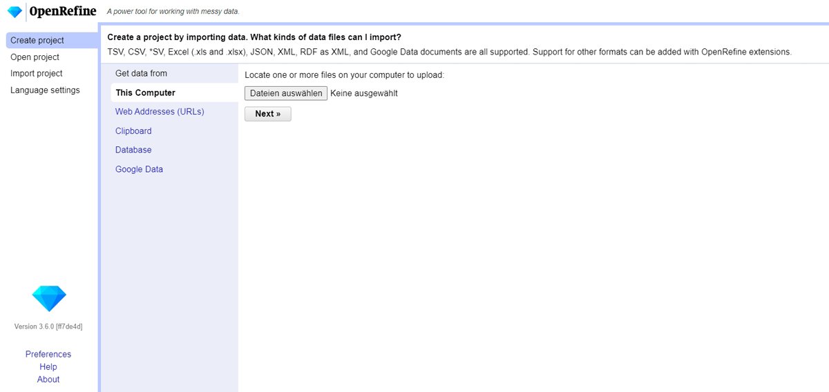Mit OpenRefine Daten bereinigen und zusammenführen | Computer Weekly