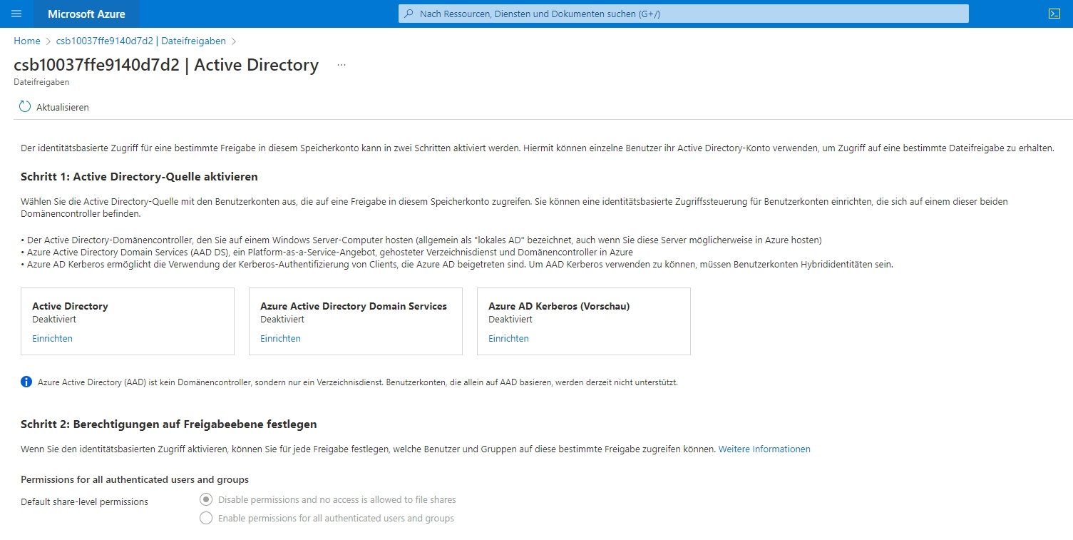Azure Files: SMB-Zugriff auf Dateifreigaben über das Internet ...