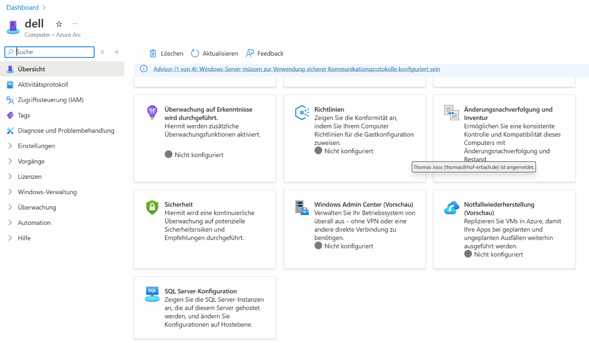 Wie Sie Azure-VMs mit dem Windows Admin Center erstellen | Computer Weekly