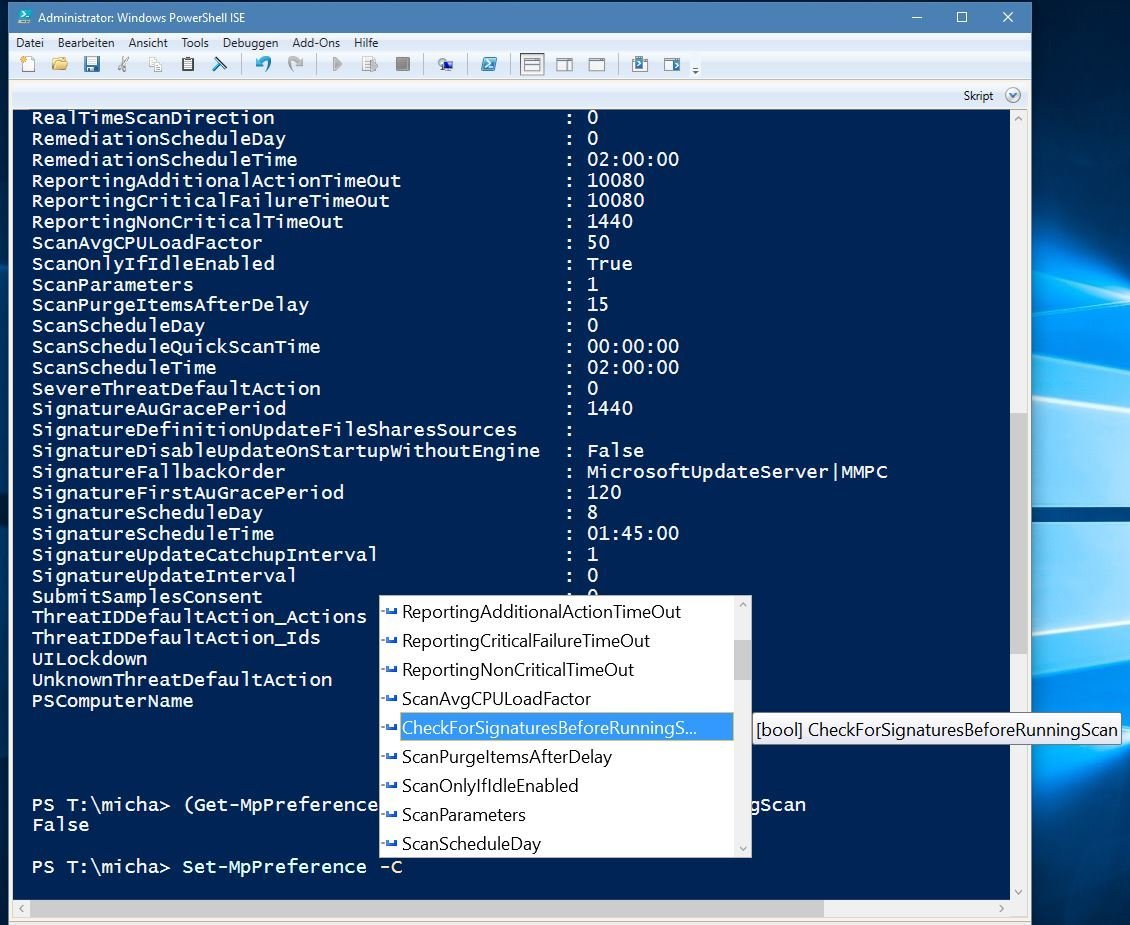 PowerShell-Praxis: Beispiele zur Steuerung von Windows Defender ...
