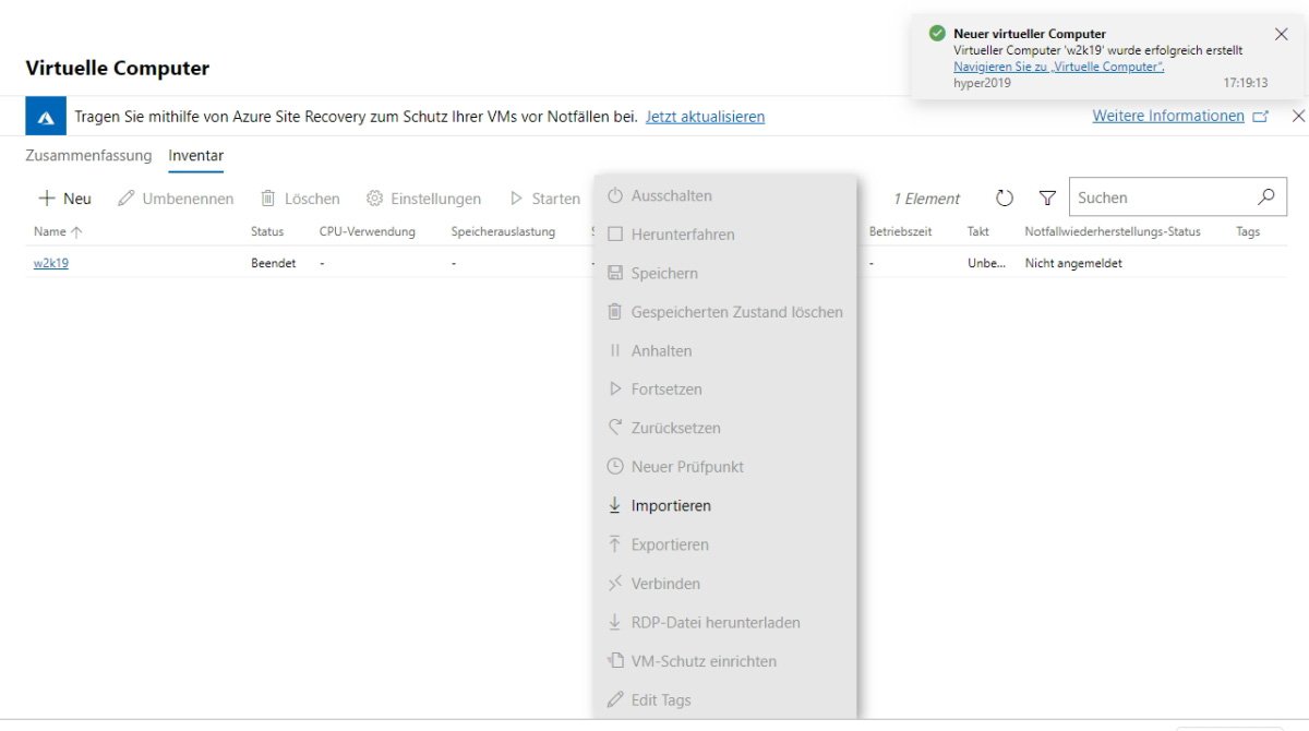 Erste Schritte mit dem kostenlosen Hyper-V Server 2019 | Computer Weekly