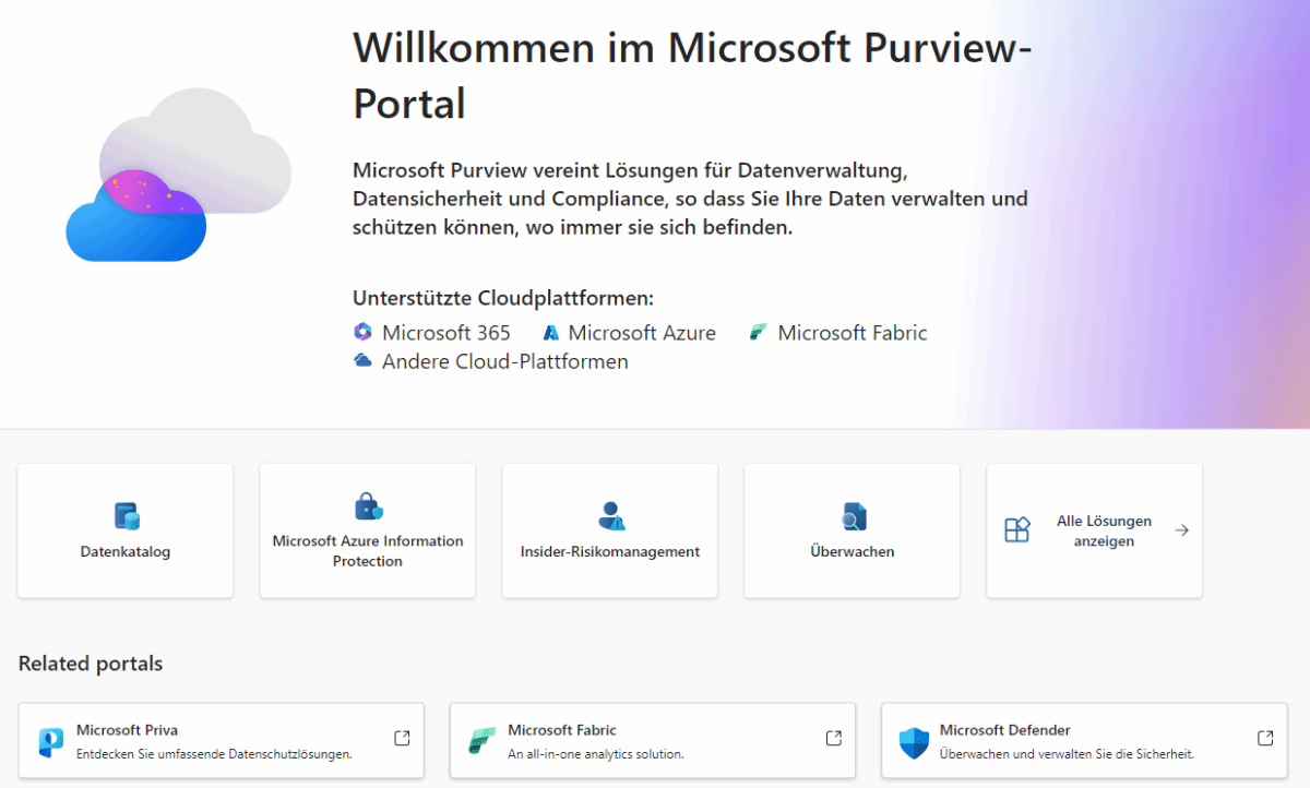 Mit Microsoft Purview den Schutz vor Datenverlust verbessern | Computer ...