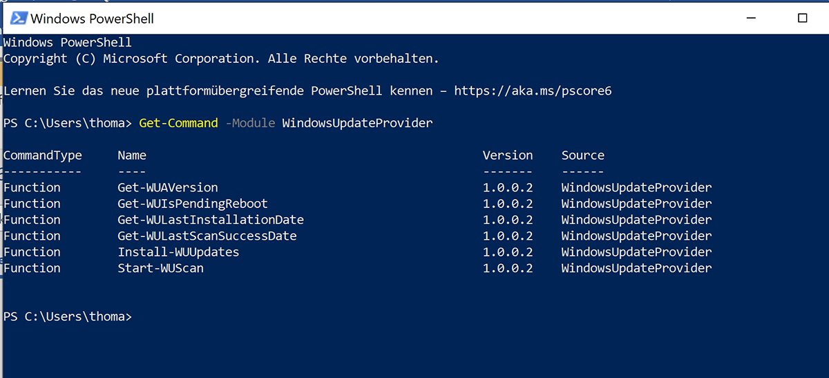 Wie Sie Windows-Updates mit PowerShell verwalten | Computer Weekly