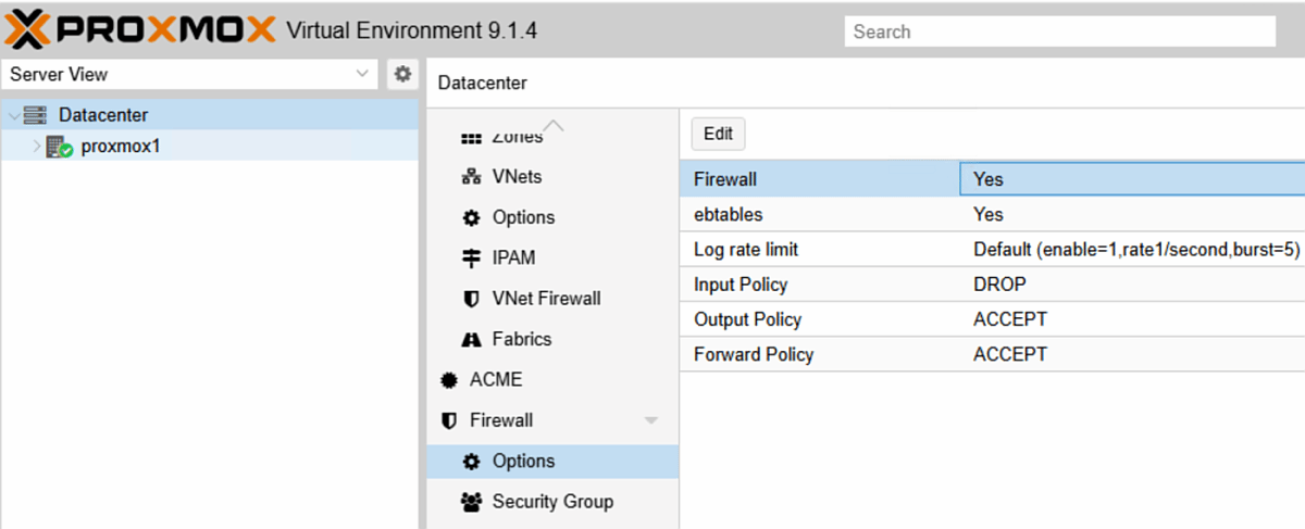 Proxmox VE: Die Firewall für Cluster-Betrieb konfigurieren | Computer ...