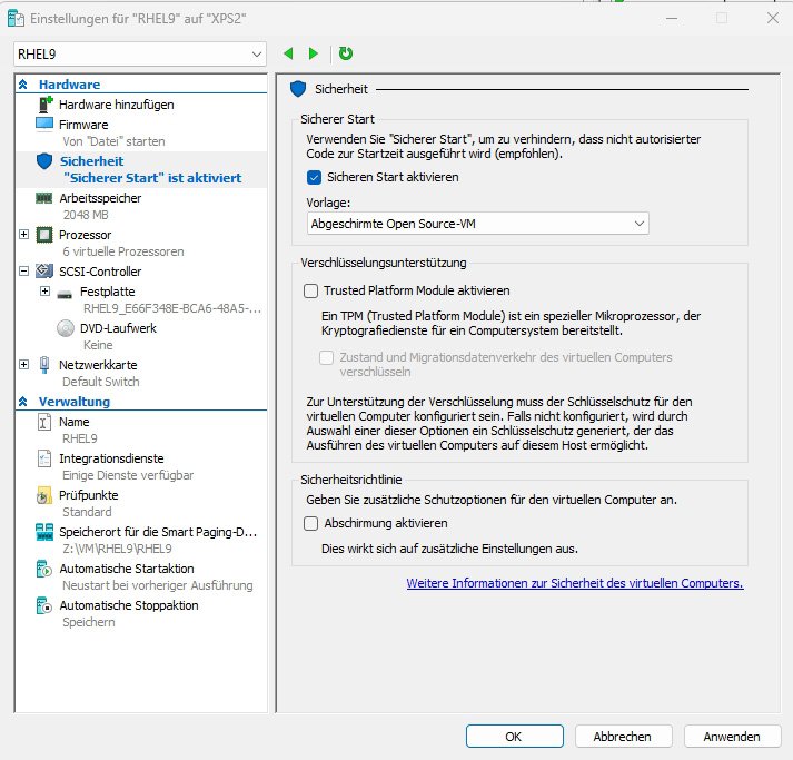 RHEL mit Microsoft Hyper-V als virtuelle Maschine betreiben | Computer Weekly