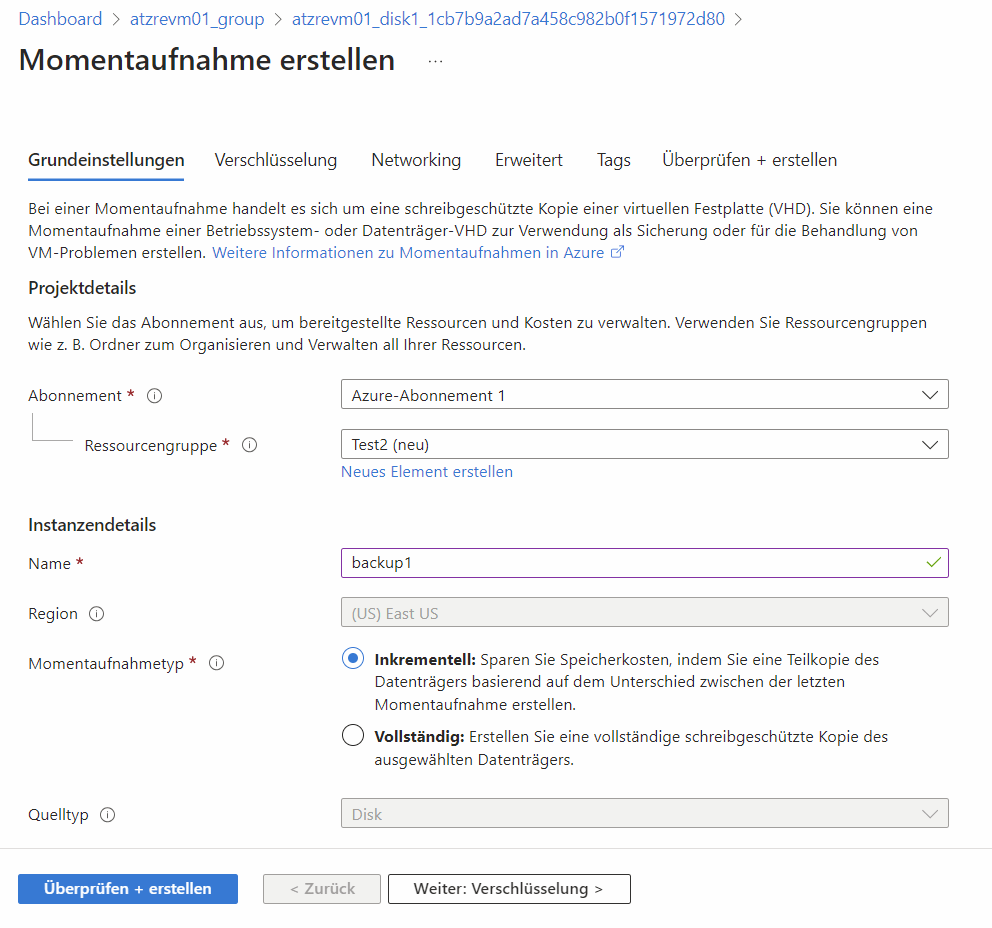 Wie Sie die Snapshots von Azure-VMs nutzen | Computer Weekly