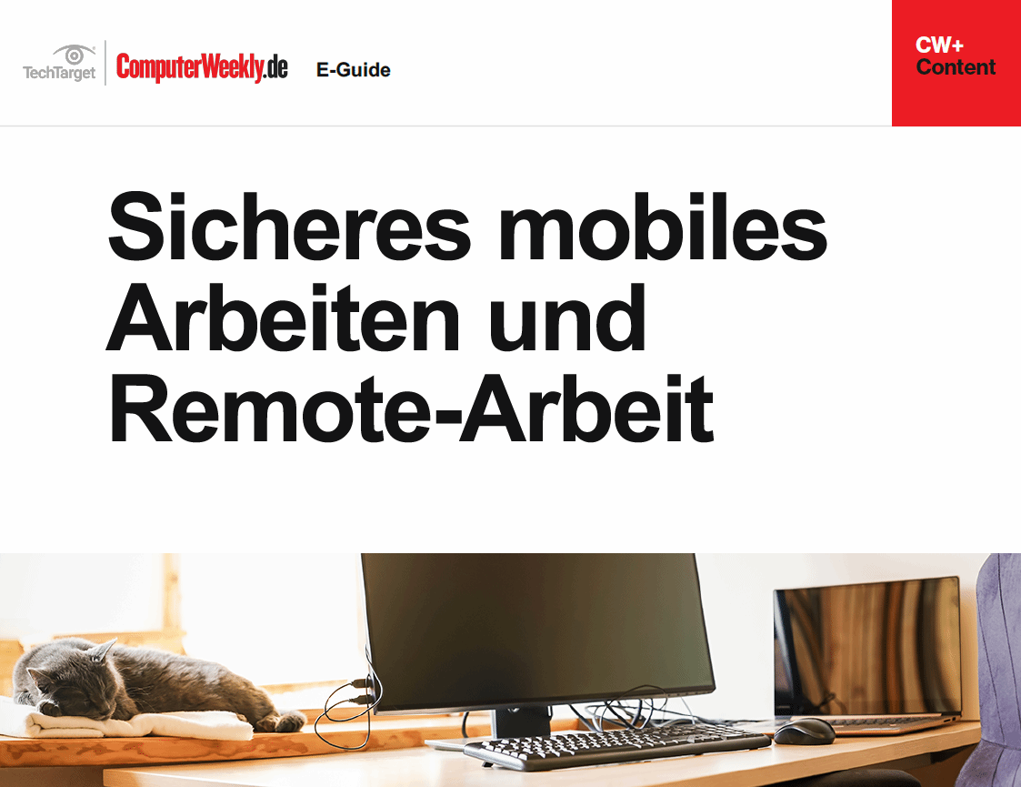 Kostenloser E-Guide: Ratgeber sichere Remote-Arbeit | Computer Weekly