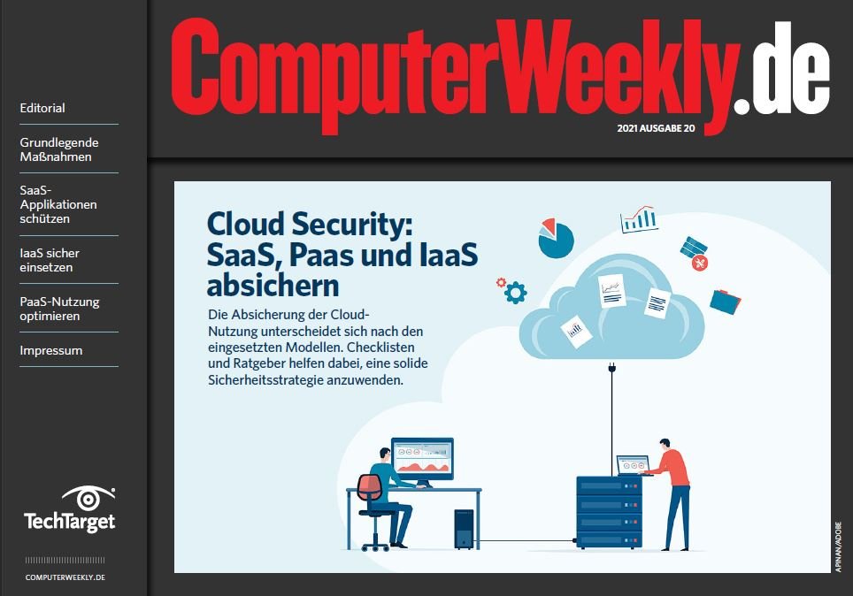 Kostenloses E-Handbook: SaaS, PaaS und IaaS absichern | Computer Weekly