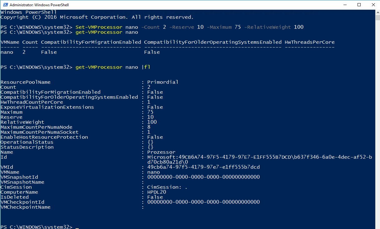 Virtuelle CPUs für Windows Server Hyper-V konfigurieren | Computer Weekly