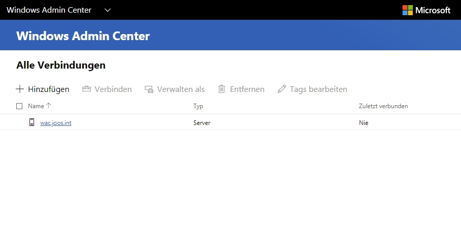 Windows-Server mit dem Windows Admin Center verwalten | Computer Weekly