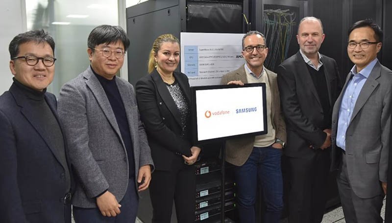 Samsung, AMD and Vodafone claim Open RAN data call first | Computer Weekly