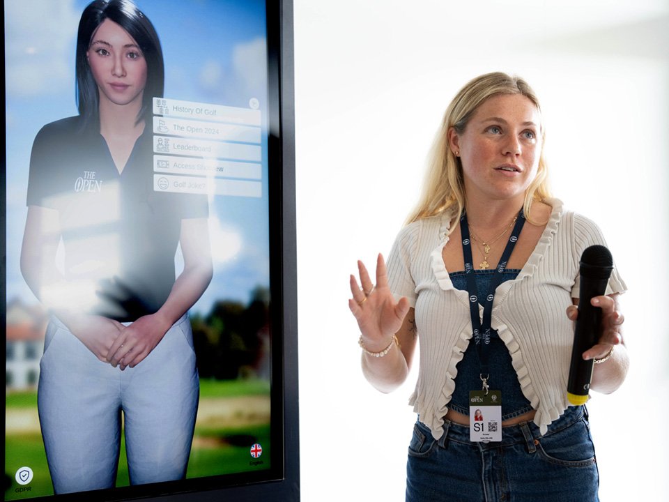 The data, networking and GenAI driving The Open golf championship ...