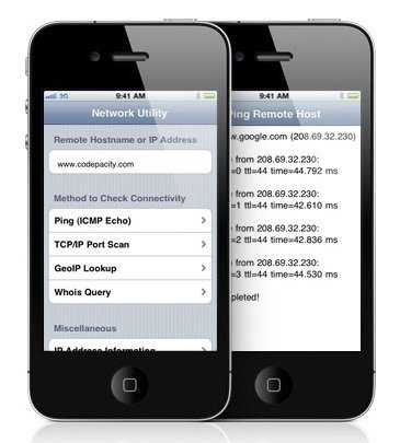 Network Utility Pro - Photos: Business apps for the iPhone