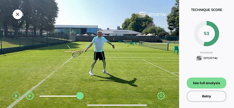 Serving up tennis improvements through AI | Computer Weekly