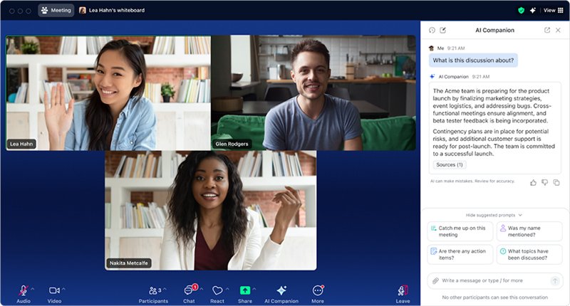 Zoom launches version 2.0 of AI Companion | Computer Weekly