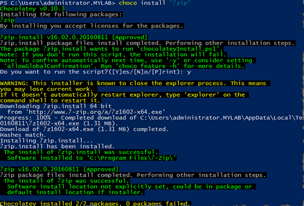Automatisierte Softwarebereitstellung mit Chocolatey und PowerShell ...