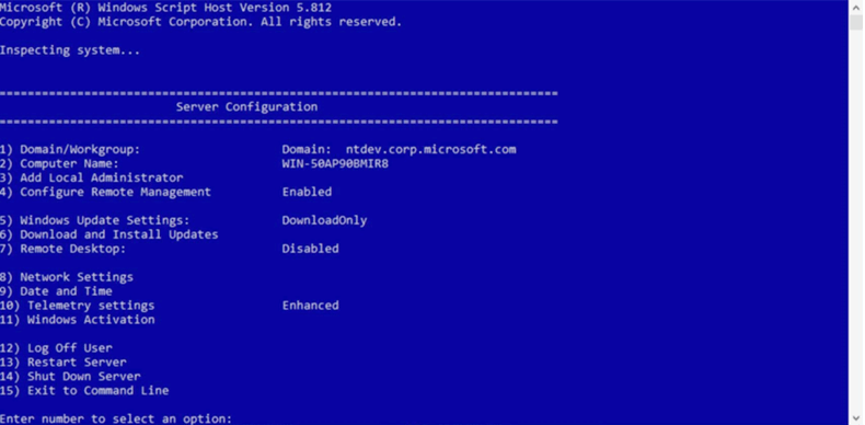 Tipps zur Konfiguration von Windows Server Core per Server ...