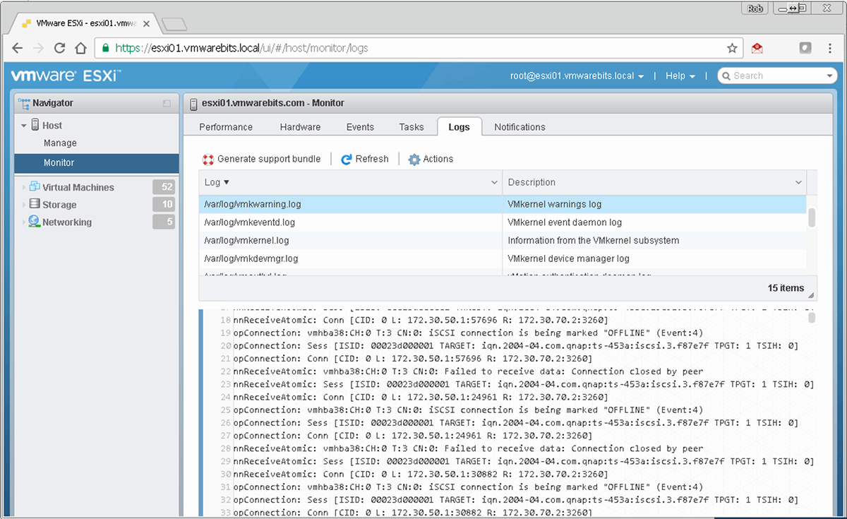 Welche Möglichkeiten der Log-Analyse gibt es für VMware vSphere ...