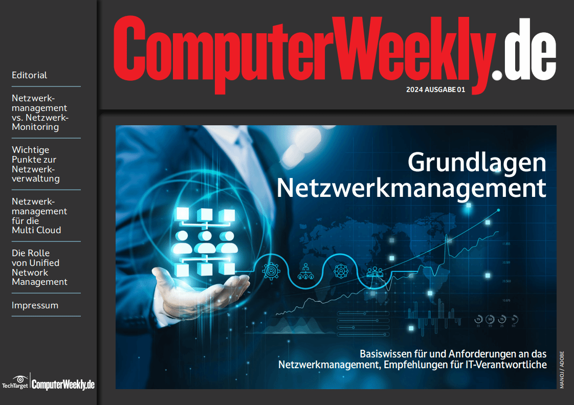 Kostenloses E-Handbook: Grundlagen Netzwerkmanagement | Computer Weekly