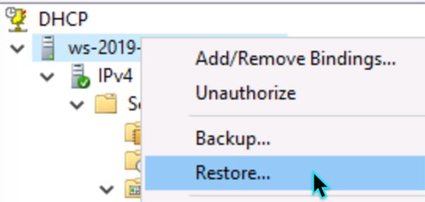 So legen Sie ein Backup für einen Windows-DHCP-Server an | Computer Weekly