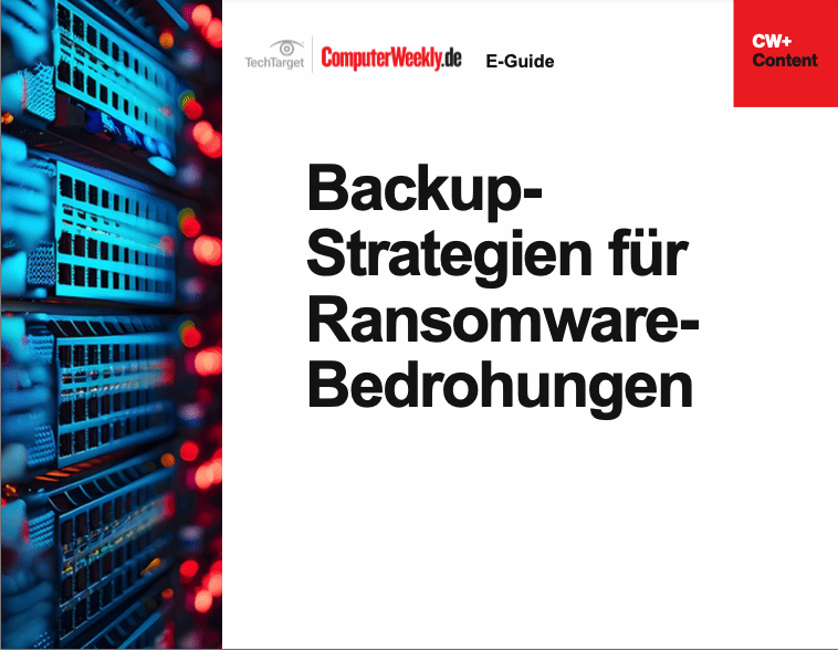 Gratis E-Guide: Backup-Strategien für Ransomware-Bedrohungen | Computer ...